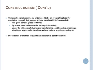 Constructionism | PPT