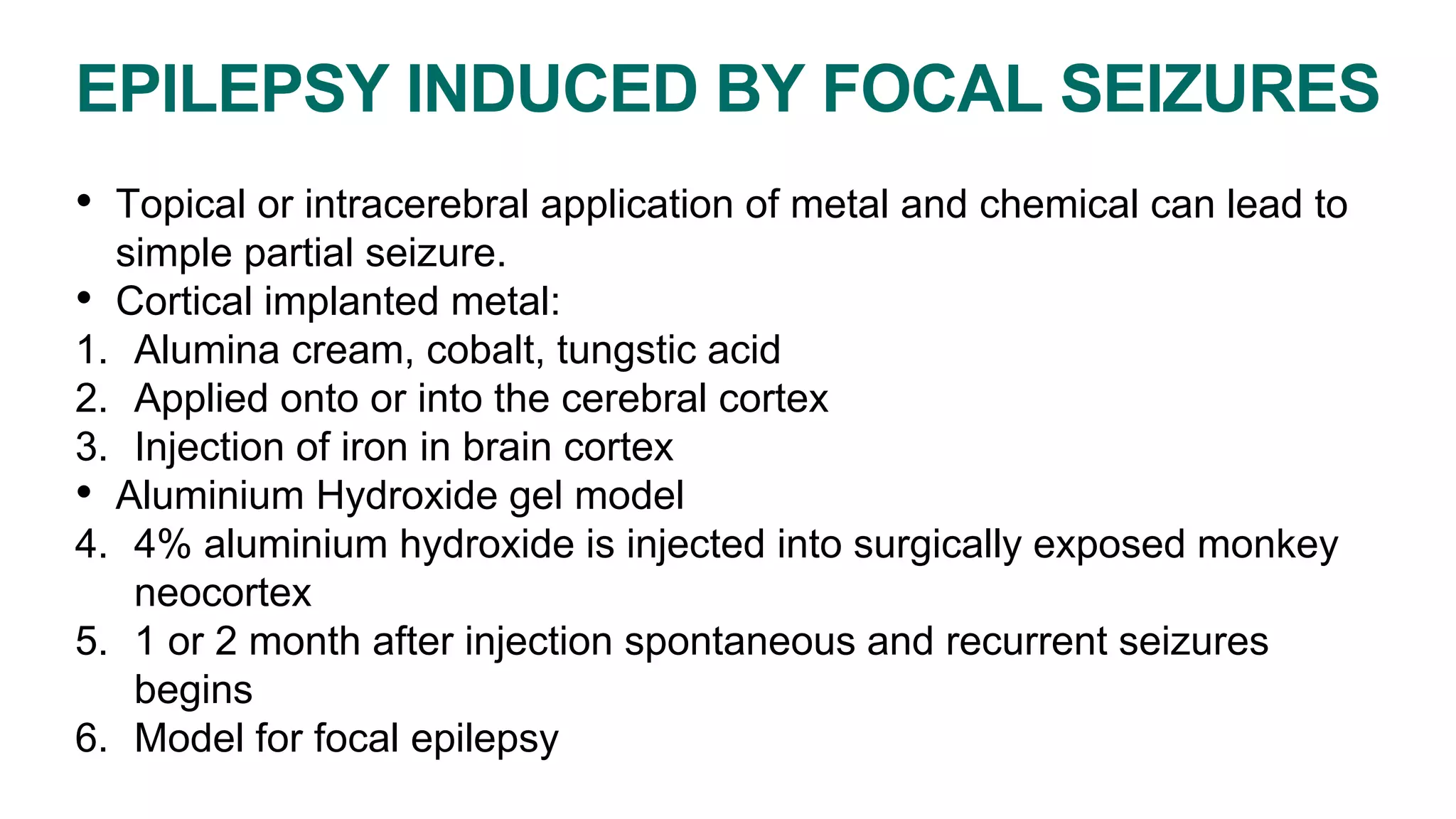 SCREENING MODEL OF ANTI-EPILEPTICS | PPTX