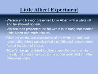 Classical Conditioning according to Pavlov and J.b Waston | PPTX ...