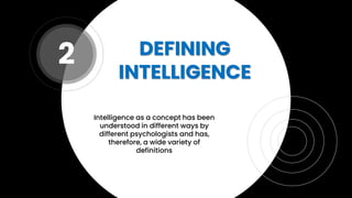 Concept of Intelligence | PPTX