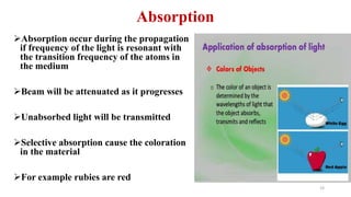 Optical Properties of Solids | PPTX