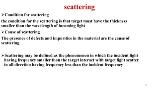 Optical Properties of Solids | PPTX