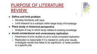 Final presentation on literature review.PPtx