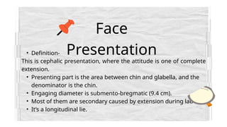 Abnormal lie and presentation in pregnancy | PPTX