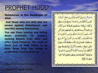 TRAITS OF MUSLIMS IN THE LIGHT OF QURAN | PPT