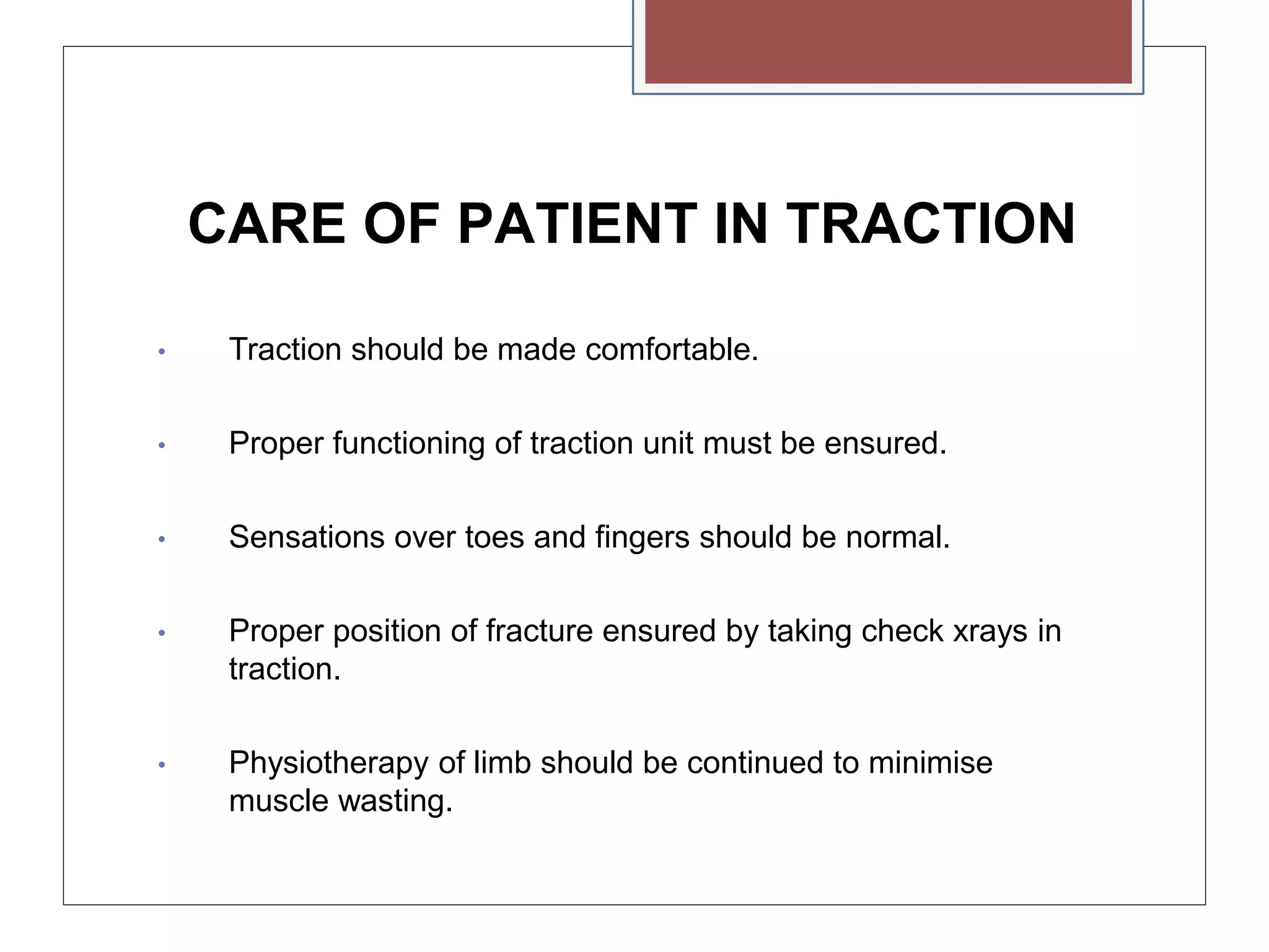 Ortho - Splinting, Traction, POP | PPT