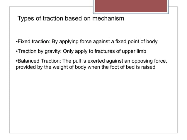Ortho - Splinting, Traction, POP | PPT