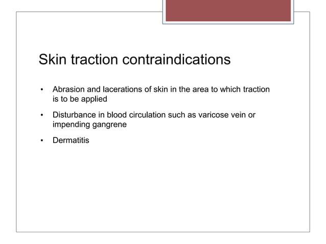 Ortho - Splinting, Traction, POP | PPT