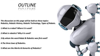 Robotics Presentation | PPT