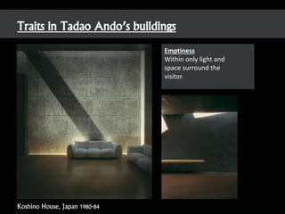 Tadao Ando- Koshino house | PDF