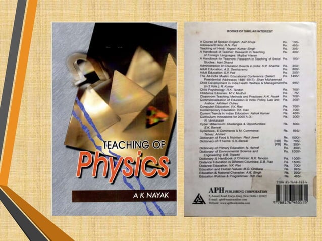 Teaching of Physics | PPTX