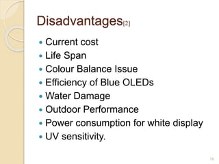 OLED basics | PPT