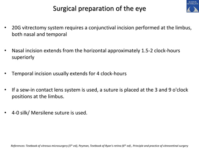 Vitrectomy: Development And Steps | PPTX | Eye and Vision Conditions ...