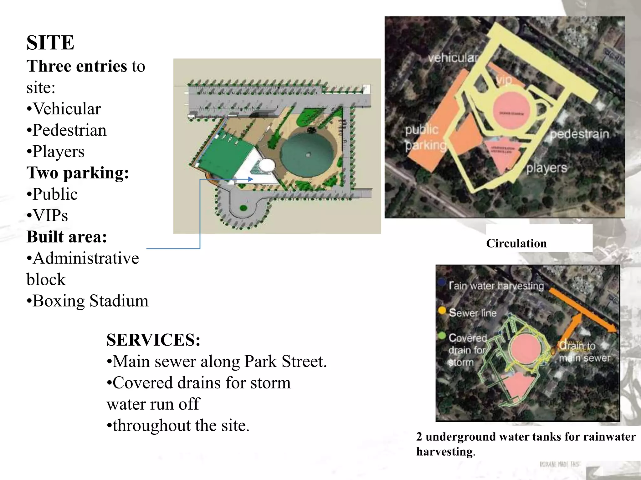 A presentation on sport complex | PPTX