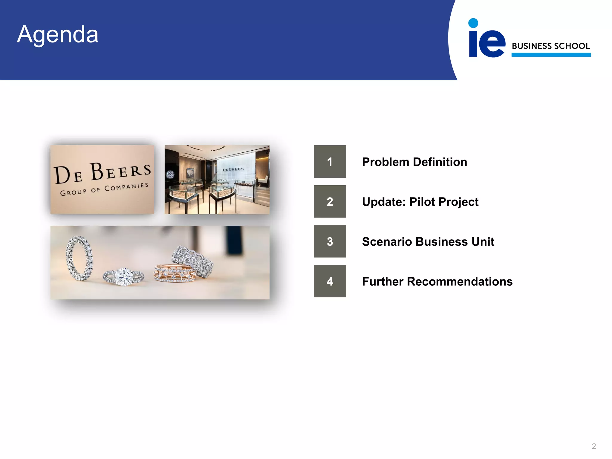 Case Study "The De Beers Group - Exploring the Diamond Reselling Opportunity" | PDF