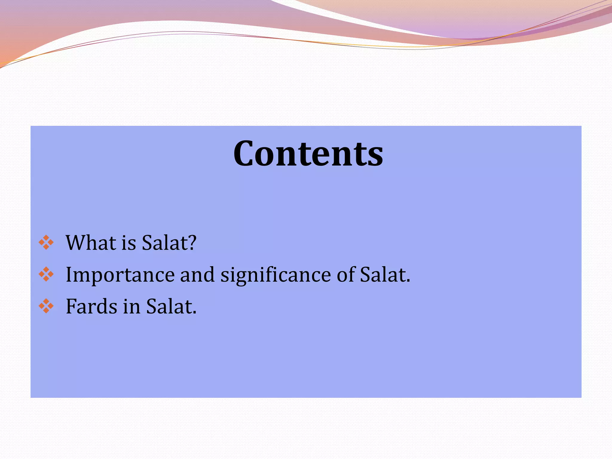Presentation salat | PPTX