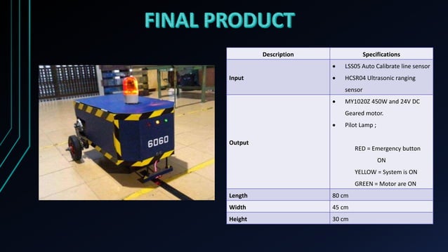 Development of Automated Guided Vehicle (AGV) | PPTX