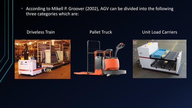 Development of Automated Guided Vehicle (AGV) | PPTX