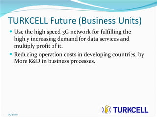 TURKCELL CASE STUDY | PPT