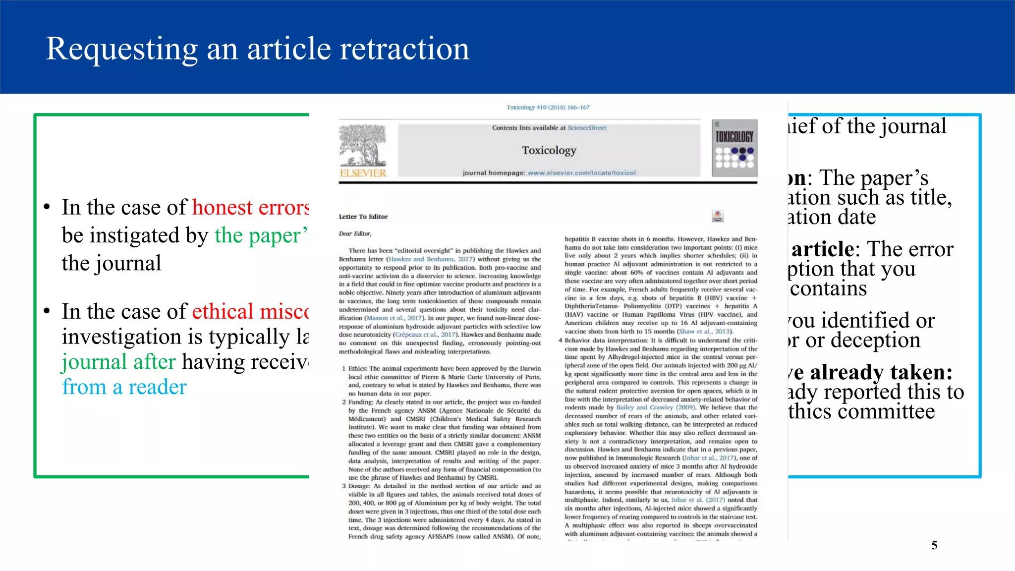 Retraction of papers in journals and Predatory journals .pptx