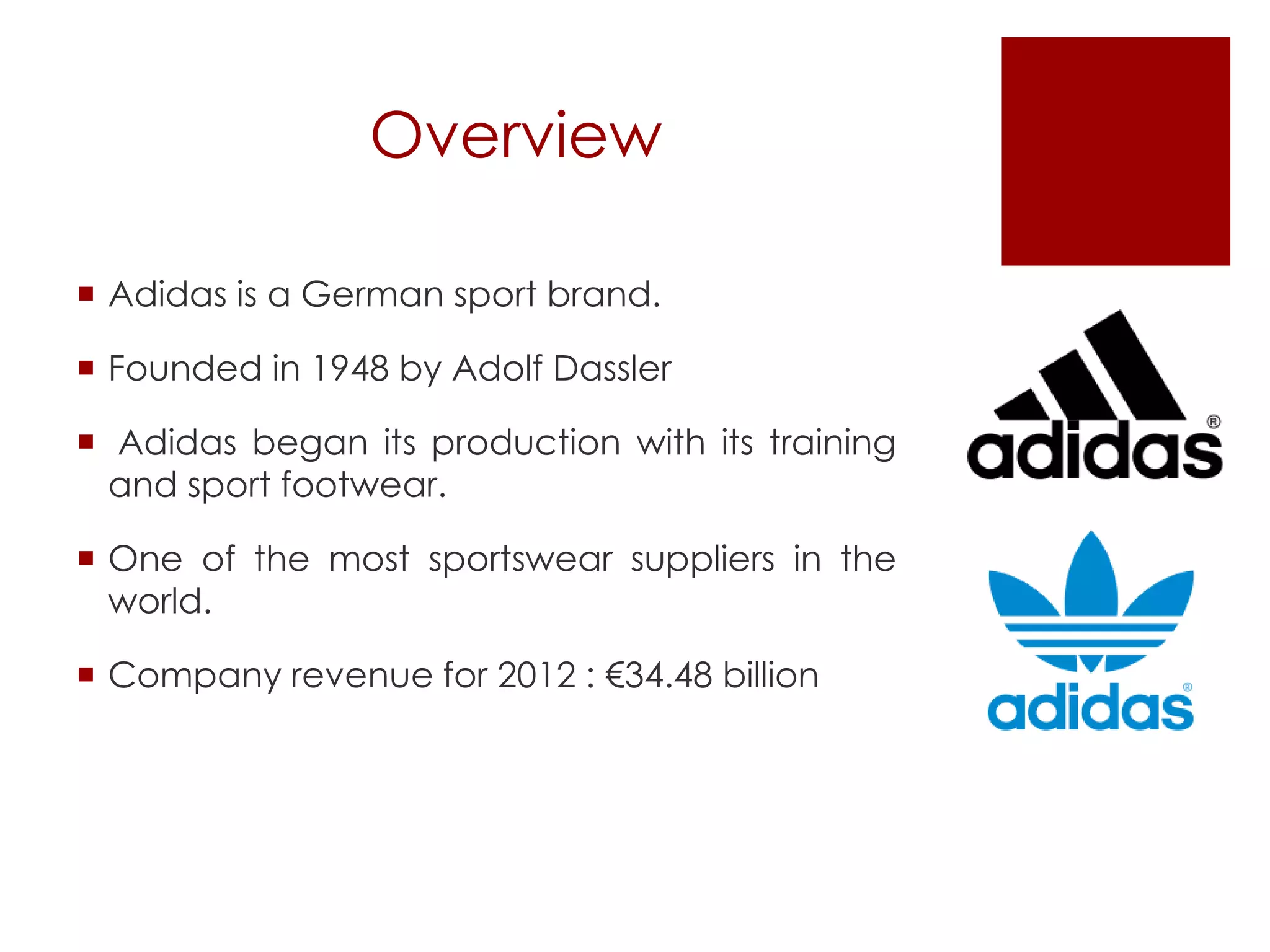 Adidas Presentation | PPTX