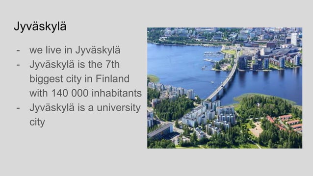 Presentation of Finland | PPT