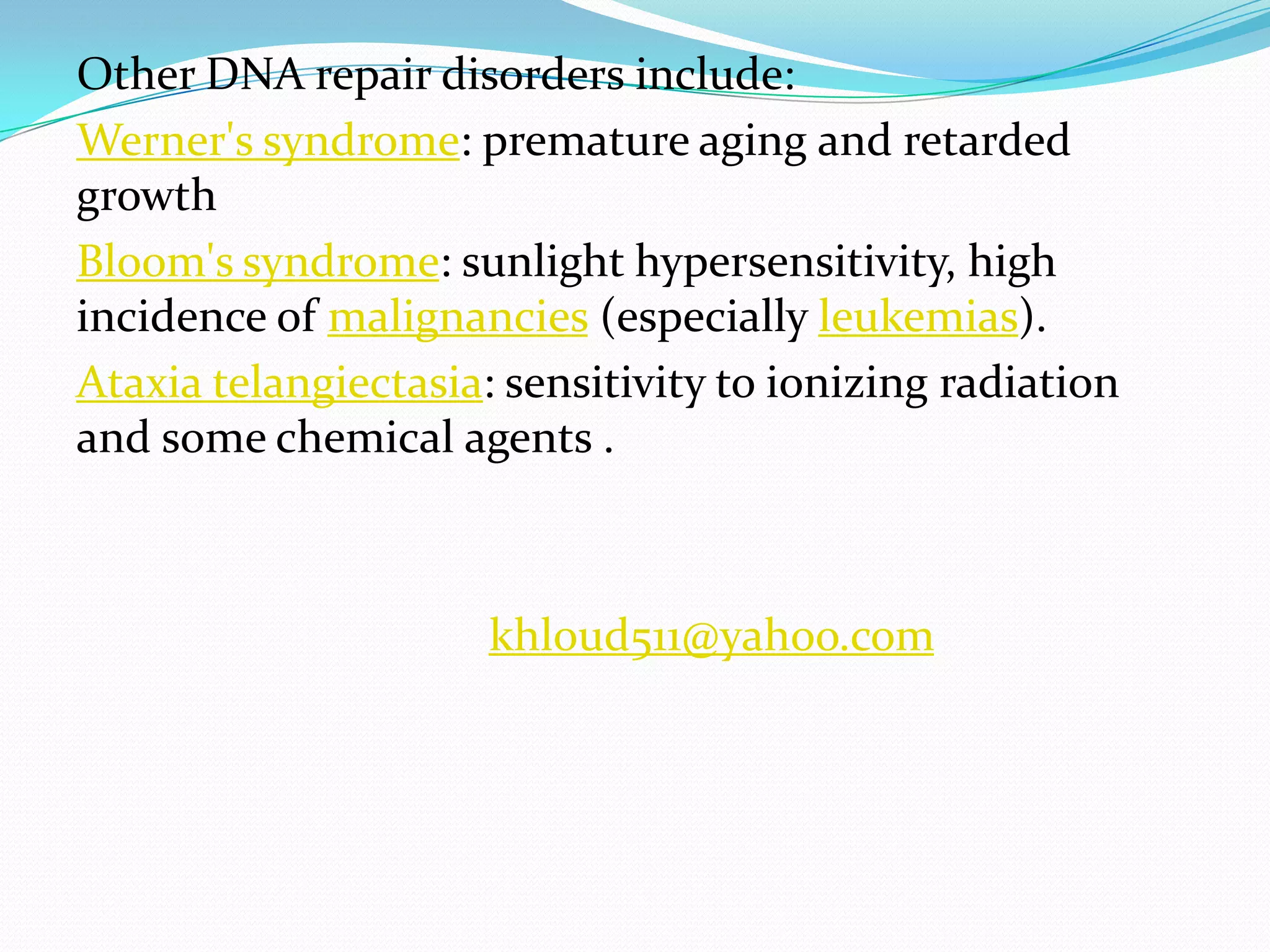 DNA repair | PPTX