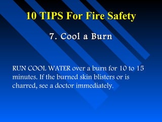 Presentation fire procedures | PPT