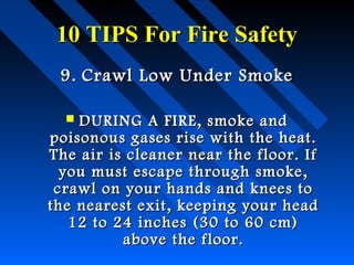 Presentation fire procedures | PPT