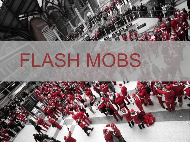 Presentation flashmobs (2) | PPTX | Technology & Computing