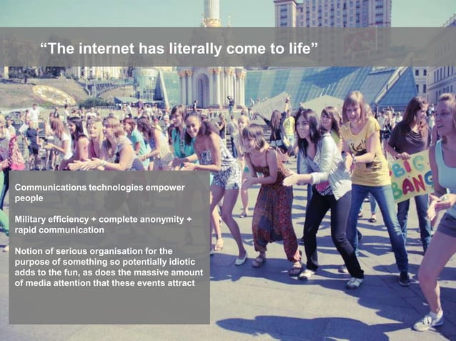 Presentation flashmobs (2) | PPTX | Technology & Computing