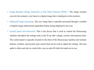 presentation fluoroscopy about how it works | PPTX