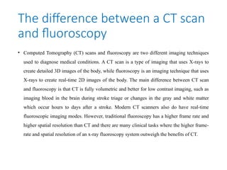 presentation fluoroscopy about how it works | PPTX