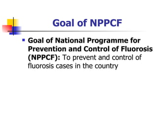 Presentation fluorosis 6.9.'11 | PPT