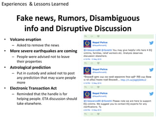 Dr. Rajib Subba, DIG, Nepal Police, Nepal Earthquake Session | SotM ...