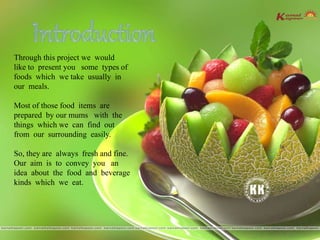 Presentation food | PPTX