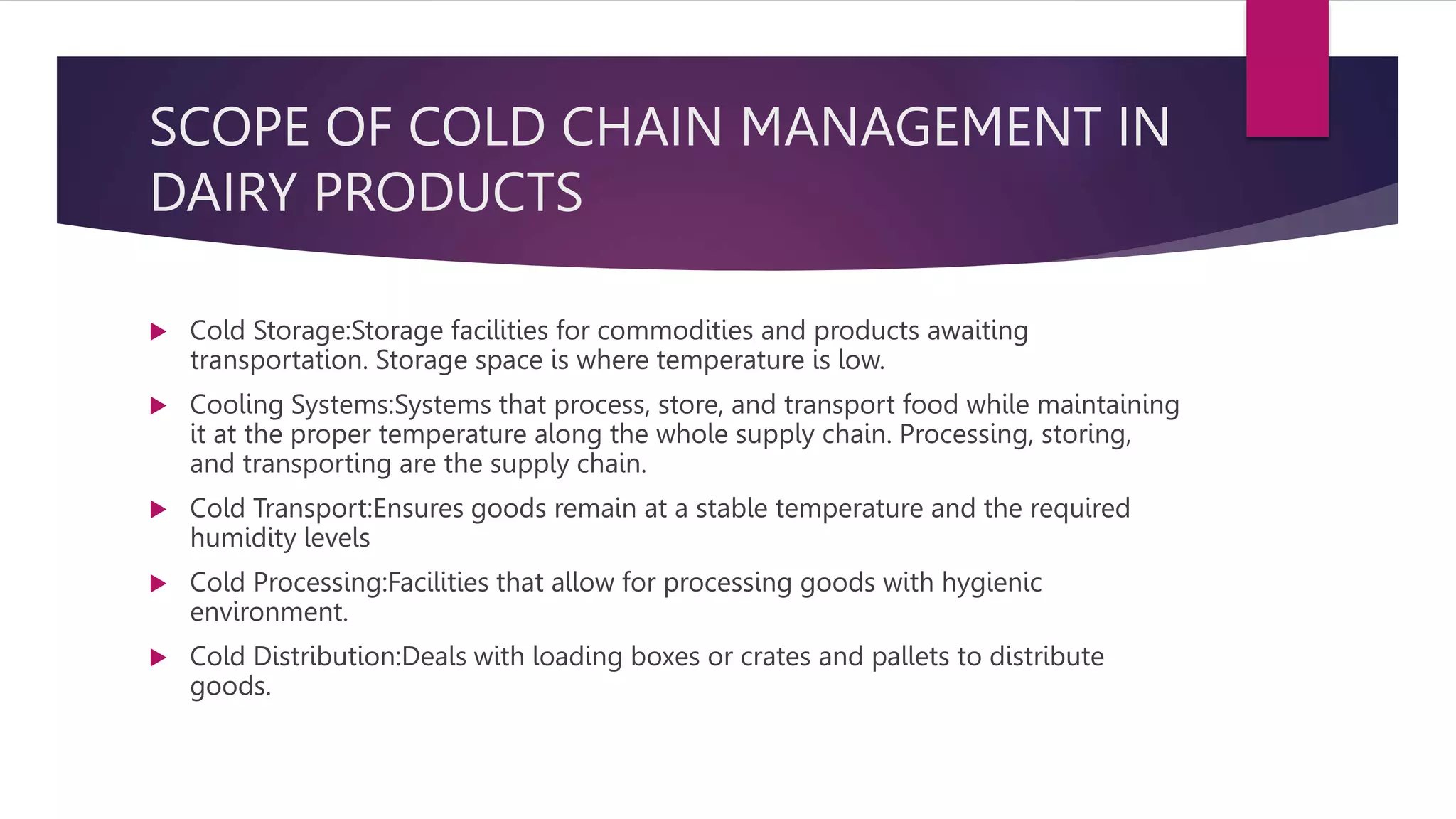 Scope of packaging technology management of dairy based products | PPTX