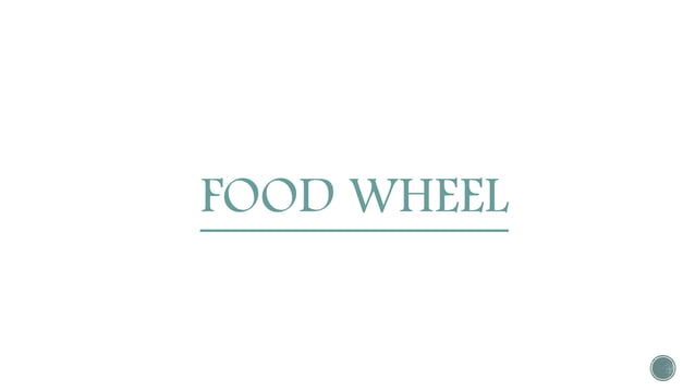 Presentation (food wheel) 1 | PPTX