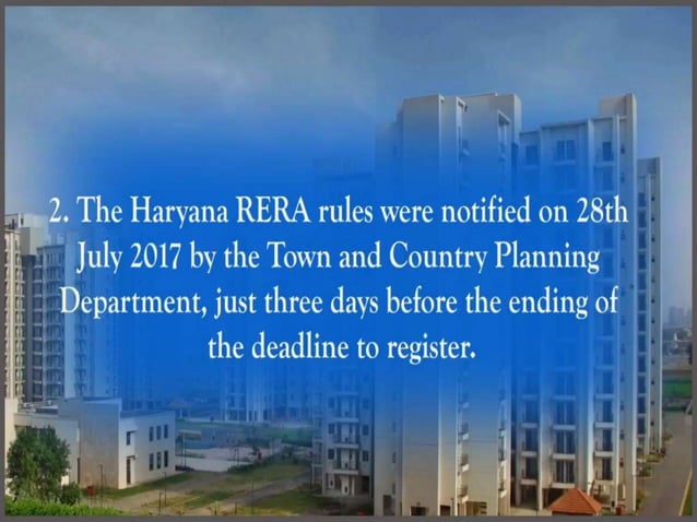 10 things know about Haryana rera authority | PPTX
