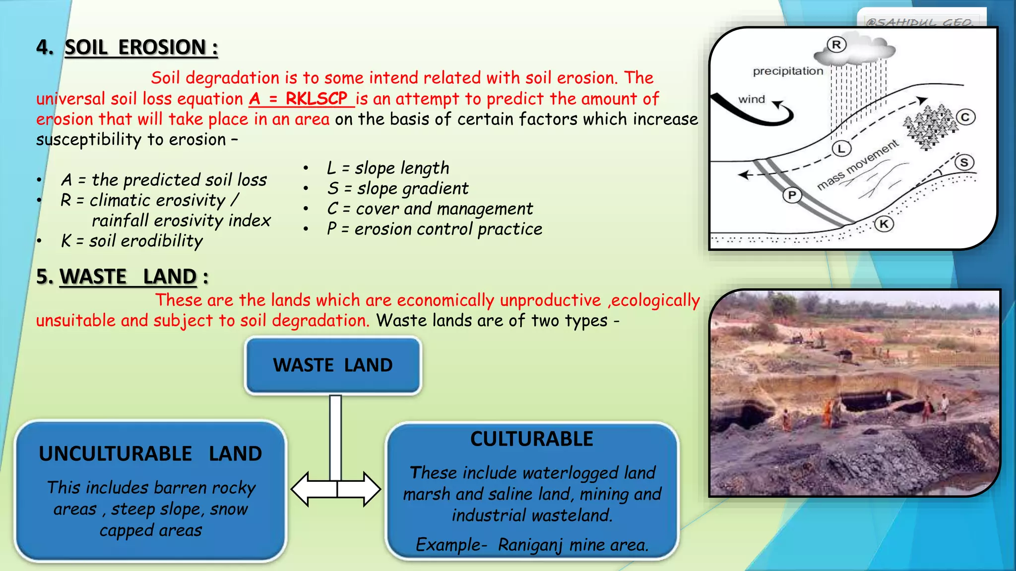 CAUSES AND CONSEQUENCES OF SOIL DEGRADATION | PPTX
