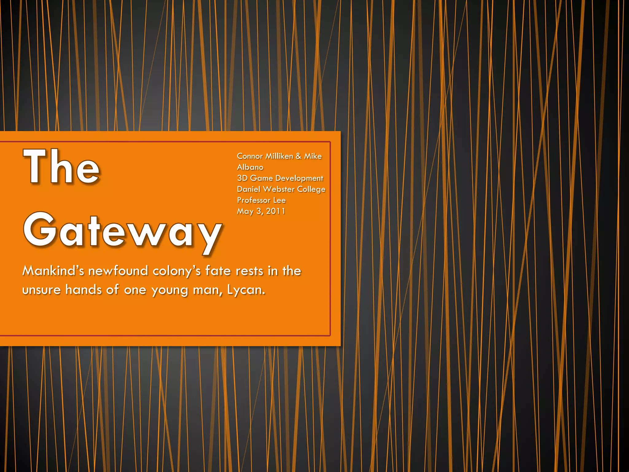 The Gateway - Game Concept | PDF