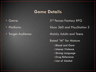 The Gateway - Game Concept | PDF