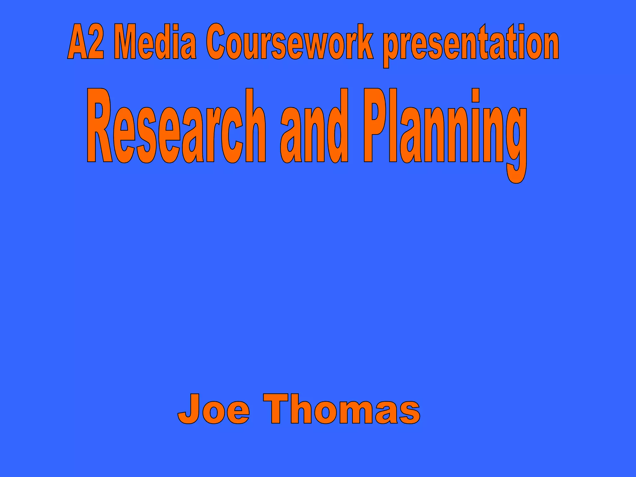 Presentation for a2 ideas media | PPT