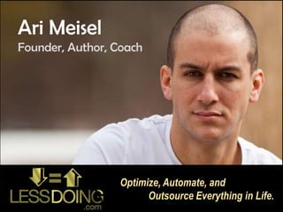 The Art of Less Doing | PPT