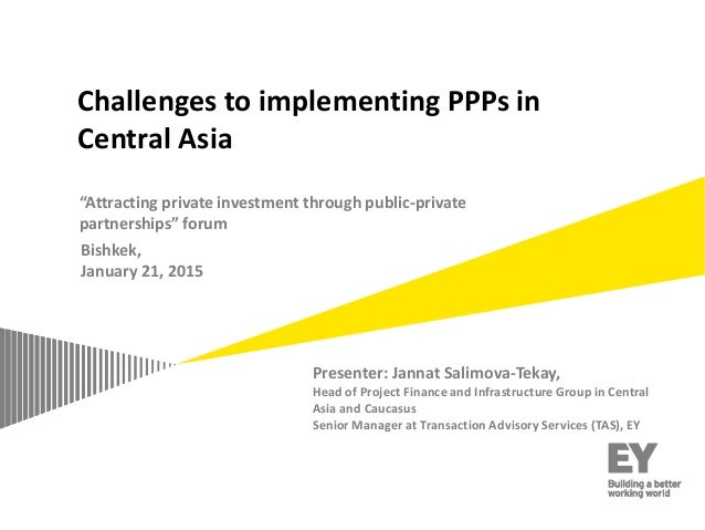EY Presentation at IFC PPP Forum in Bishkek 21 January 2015