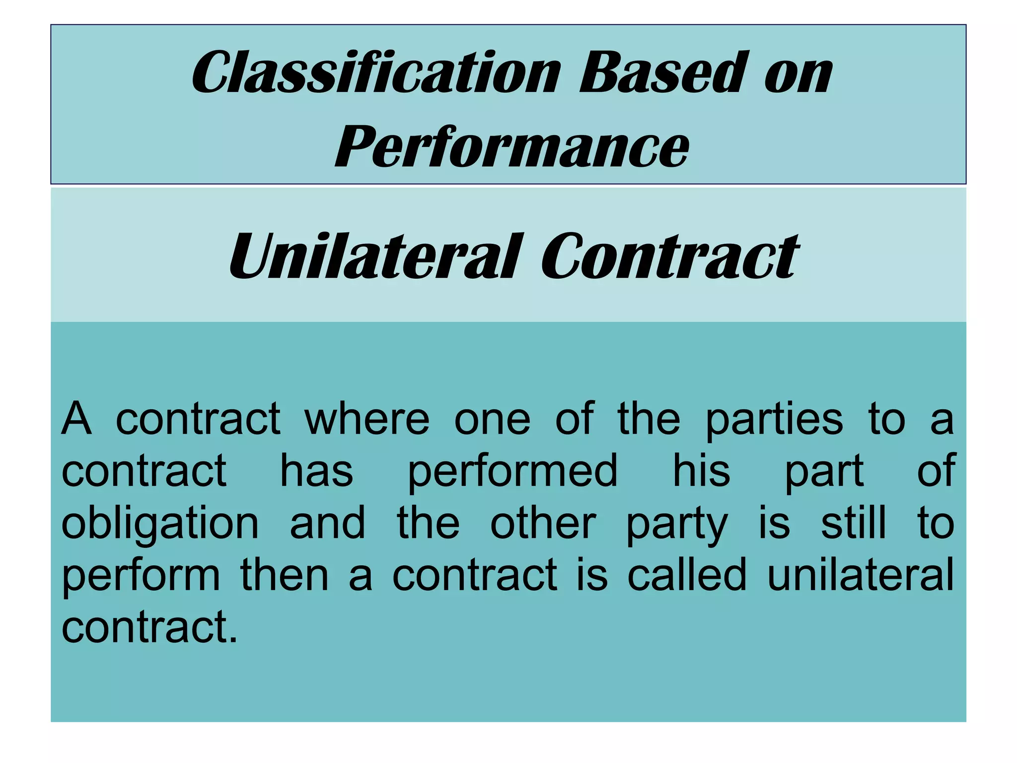 Types of Contract | PPT