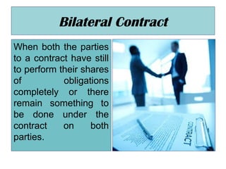 Types of Contract | PPT
