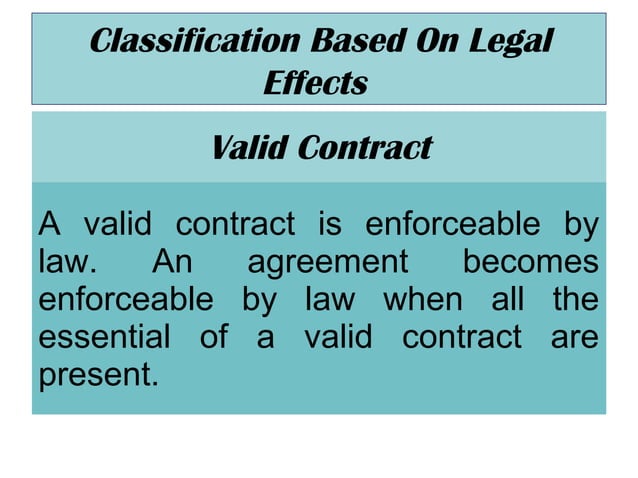 Types of Contract | PPT