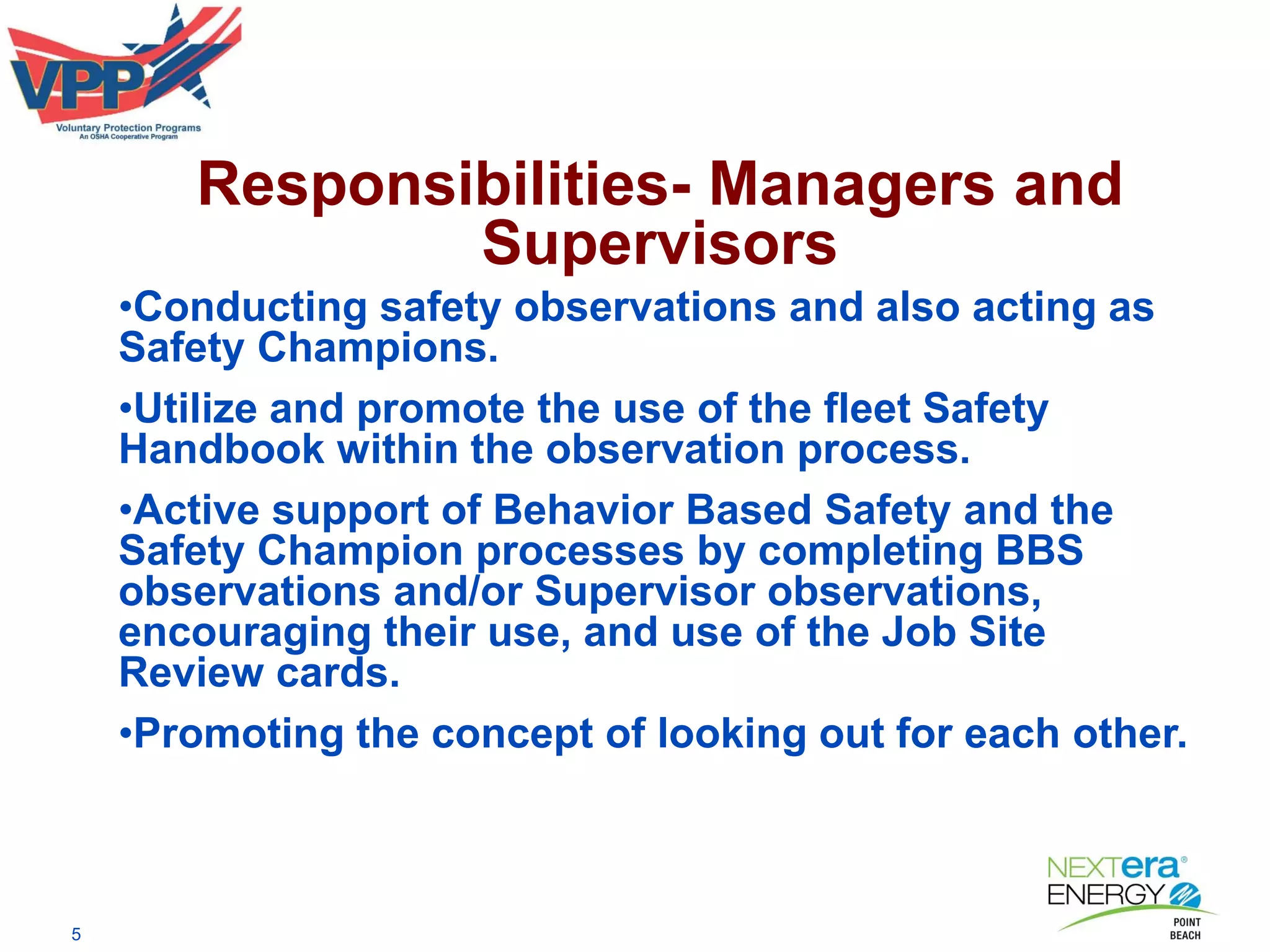 So you want a team of Safety Champions? | PDF