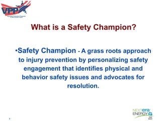 So you want a team of Safety Champions? | PDF